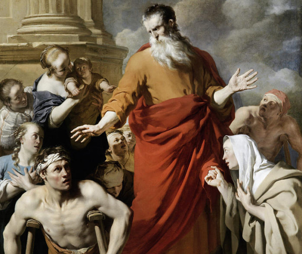 Sagradas Escrituras: El paralítico de Listra